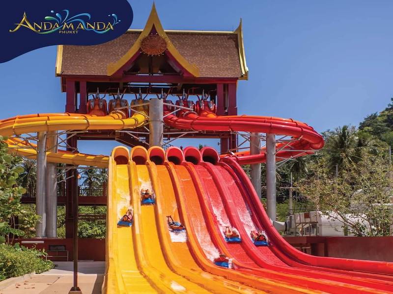 Andamanda Phuket Water Park - The Great Water Kingdom - Moonshine ...